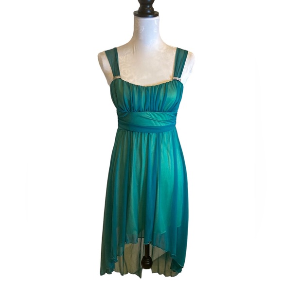 Speechless | Dresses | Vintage Green Evening Gown | Poshmark
